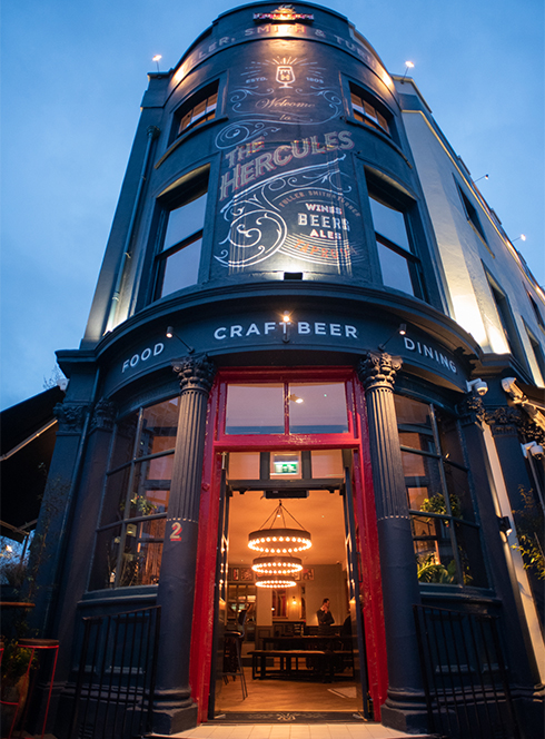 The Hercules - Fuller's Bar and Restaurant in Lambeth North